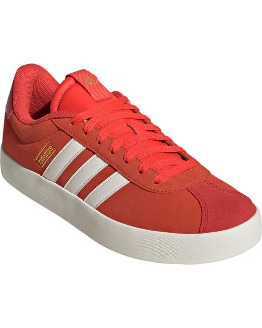 adidas Vl Court 3.0 Sneaker in Red for Men | Lyst