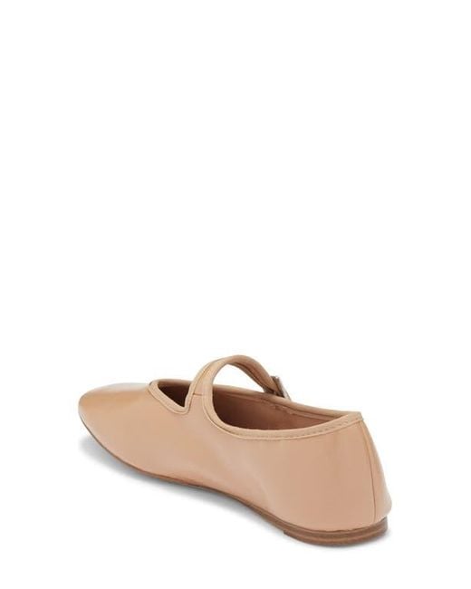 Steve Madden Judee Square Toe Mary Jane in Natural | Lyst