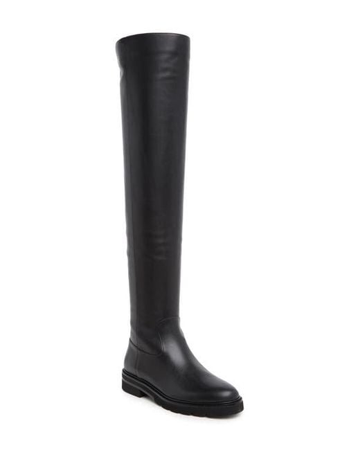 Stuart Weitzman Chicago Over-The-Knee Lug Boot in Black | Lyst