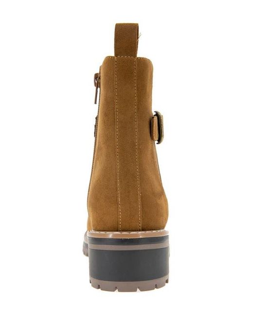 Kensie Kelly Lug Sole Boot in Brown | Lyst