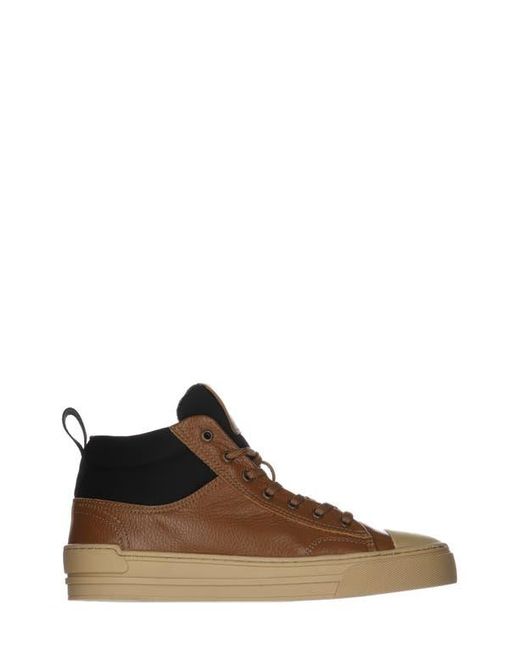 Pajar Tray Wool Lined Mid Top Sneaker in Brown for Men | Lyst