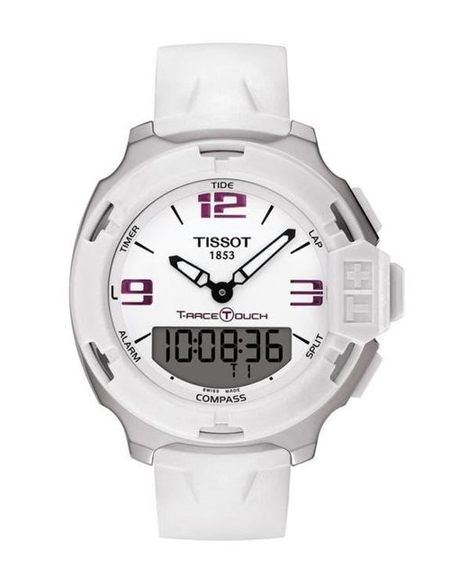Tissot Swiss Quartz Touchscreen Sport Watch in Gray | Lyst
