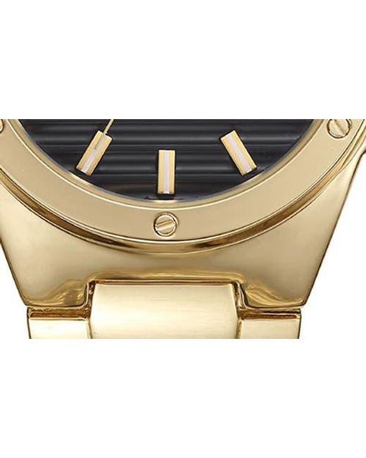 Perry Ellis Solar Powered Quartz Bracelet Watch, 41Mm in Metallic for ...