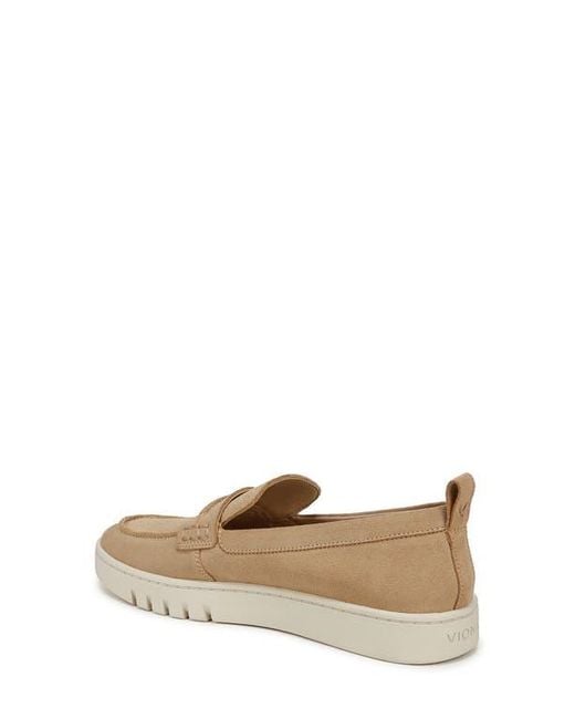 Vionic Chantel Penny Loafer Slip-On Sneaker in Natural | Lyst