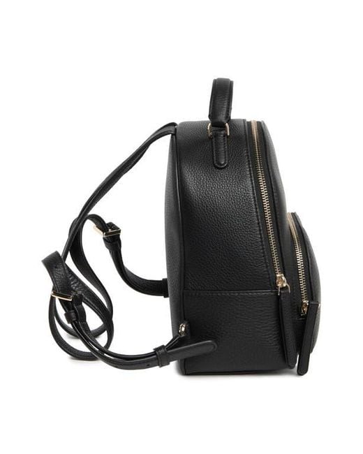 Kate Spade Medium Leather Backpack in Black | Lyst