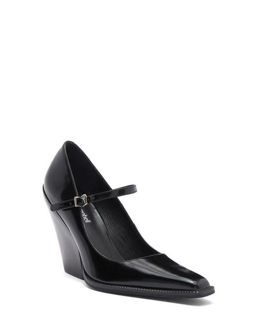 Jeffrey Campbell Stillz Mary Jane Pump in Black | Lyst