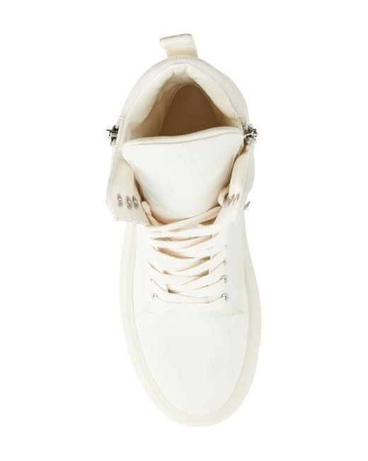 DKNY Aken Sneaker Boot in White | Lyst
