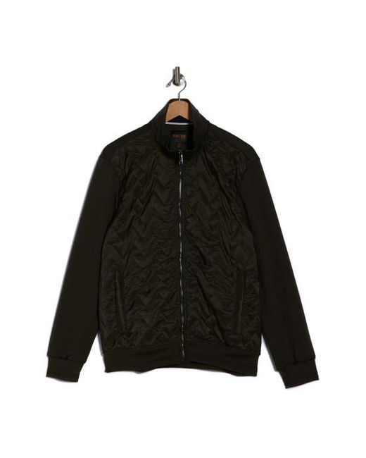 Truth Zigzag Quilted Jacket in Black for Men | Lyst
