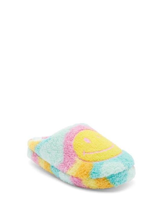 Joe Boxer Faux Fur Clog Slipper in Green | Lyst