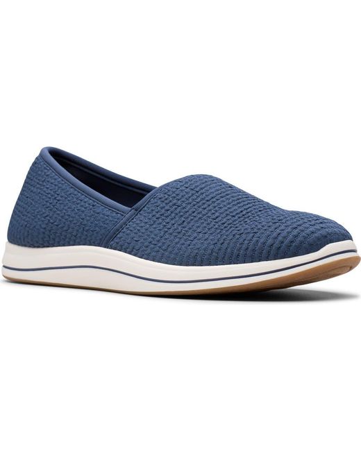 Clarks Breezesky Stretch Slip-On in Blue | Lyst