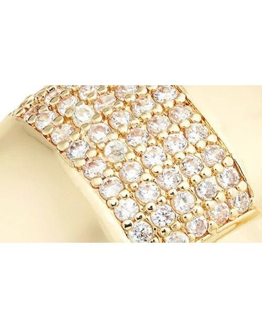 Nordstrom Rack Demi Fine Set Of 2 Cubic Zirconia Rings in Metallic | Lyst