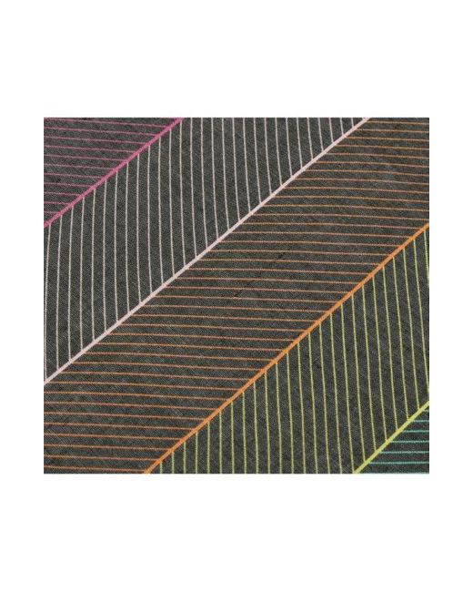 Kurt Geiger Border Scarf in Black | Lyst