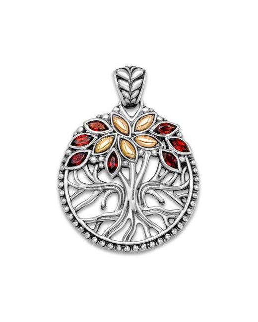 Samuel B. Two-Tone Banyan Tree Pendant in Metallic | Lyst