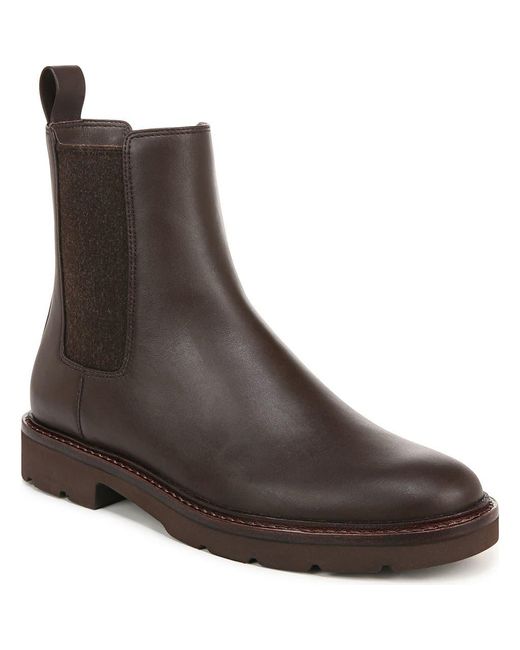 Vince Ryker Chelsea Boot in Brown | Lyst
