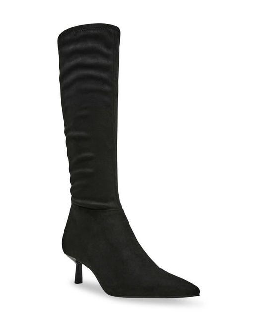 Steve Madden Astoria Slouch Kitten-heel Dress Boots in Black | Lyst