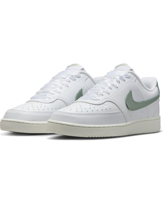 Nike Court Vision Low Sneaker in White | Lyst