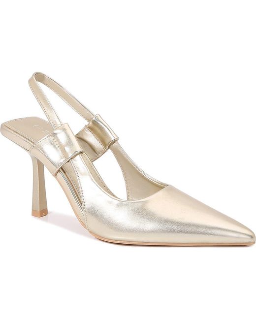 BERNESS Anna Slingback Pump in Metallic | Lyst