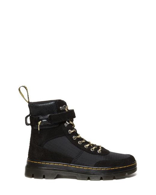 Dr. Martens 1461 Combs Tech Combat Boot in Black for Men | Lyst