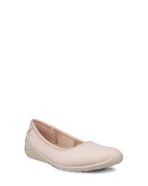 Ecco Biom Lite Skimmer Flat in Pink | Lyst