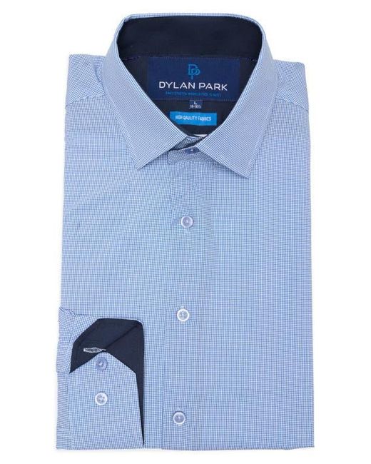 Dylan Park Slim Fit Perfect Stretch Long Sleeve Button Down Shirt in ...