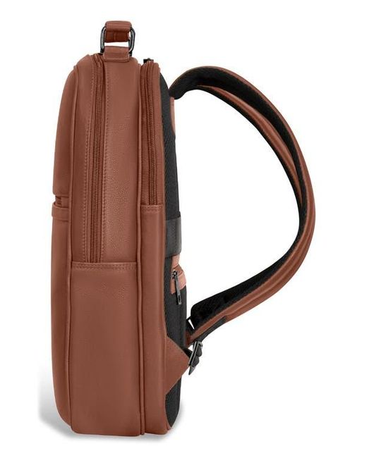 CHAMPS Onyx Modern Waterproof Backpack in Brown | Lyst