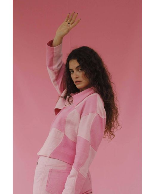 Hera Studio Sparks Jacket in Pink | Lyst