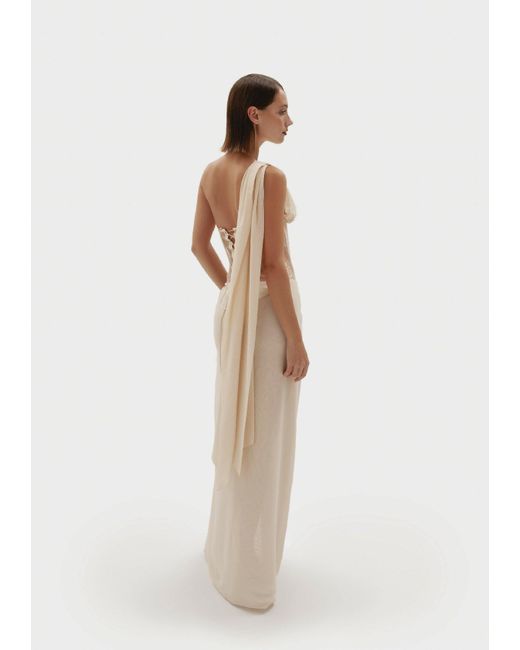 La Musa Sappho Dress in Natural | Lyst
