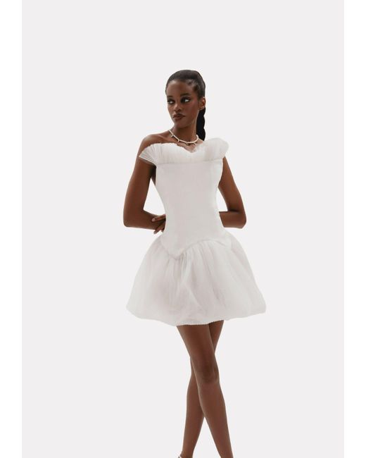 La Musa Swan Lake Dress in White | Lyst
