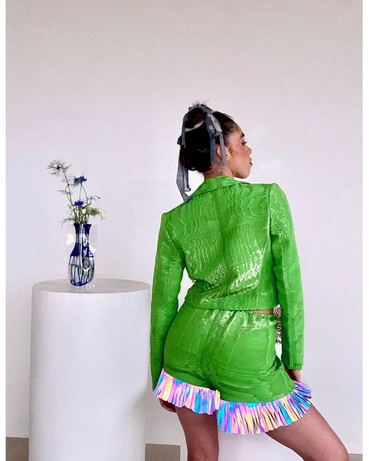 Sydney Pimbley Ltd. Ringmaster Suit Jacket in Green | Lyst