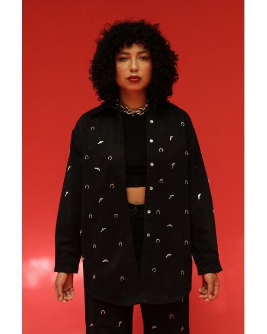 Hera Studio Mapplethorpe Jacket in Red | Lyst