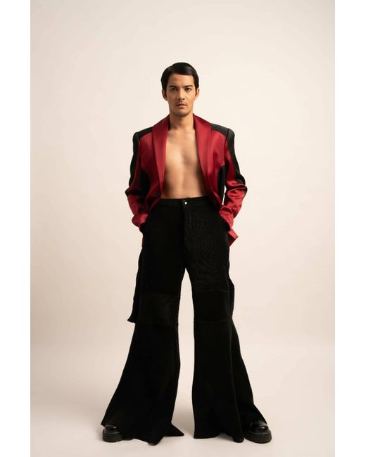 SIDDHANT AGRAWAL LABEL Futurist Monarch Suit Set in Black | Lyst