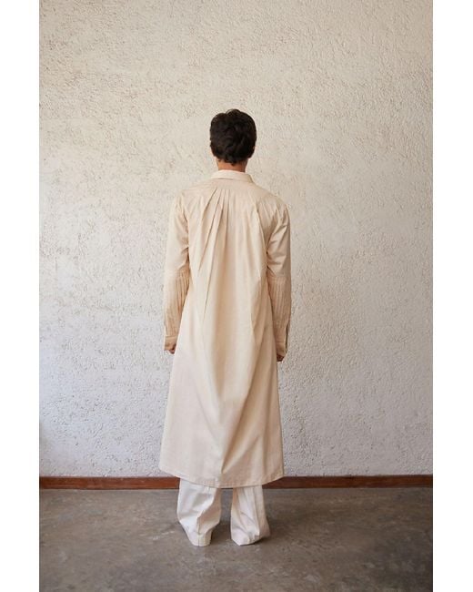 OSHIN Sway Duster in Natural | Lyst