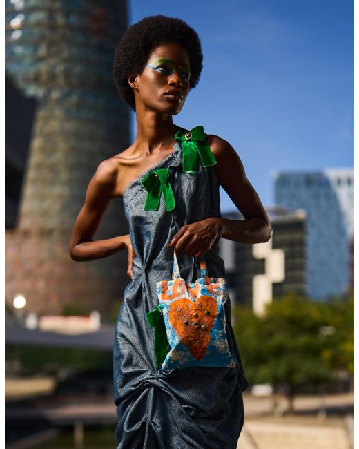 Miro Misljen Petit Love Bag in Blue | Lyst