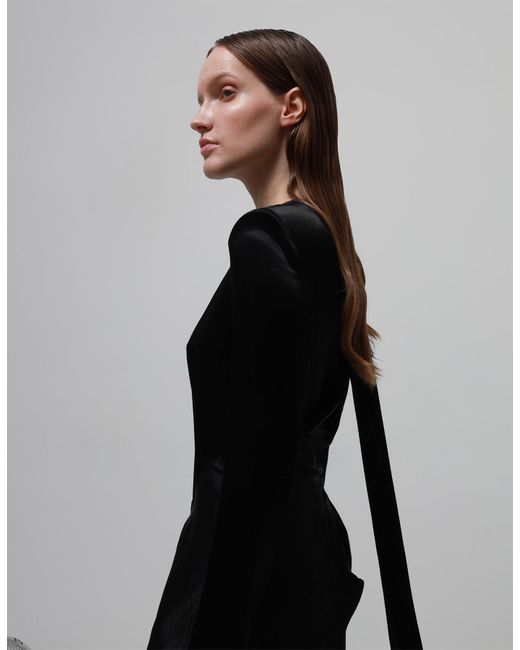 SIDLETSKIY Black Dress | Lyst