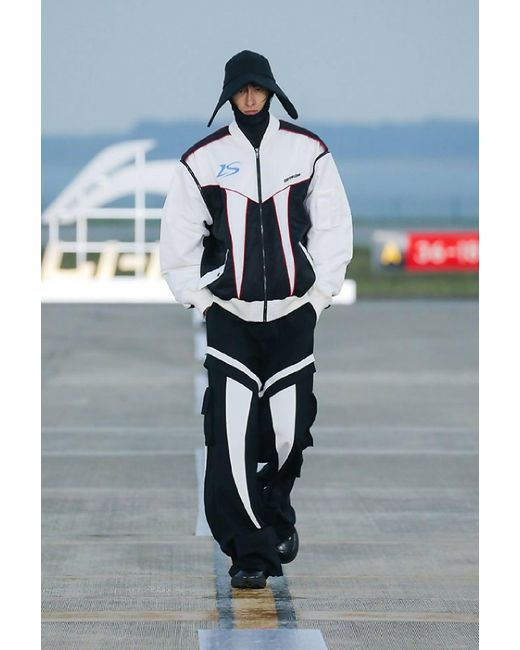 ALIENANT Car Racing Cargo Pants in Blue | Lyst