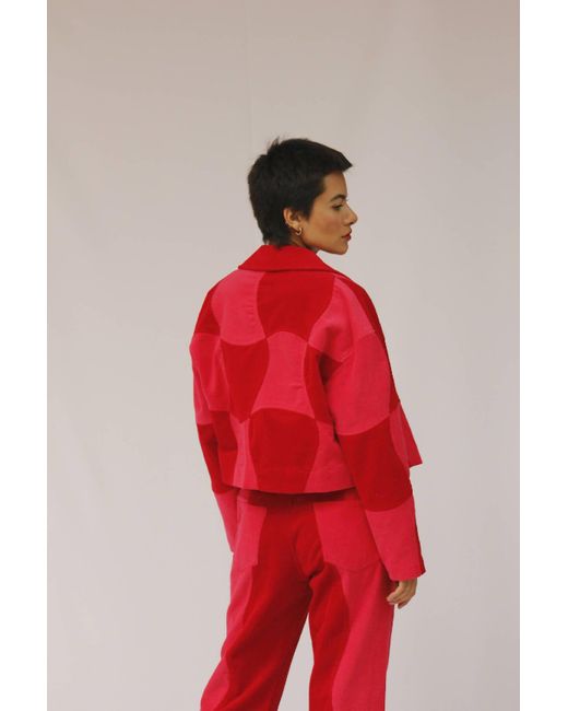 Hera Studio Cherry Jacket in Red | Lyst