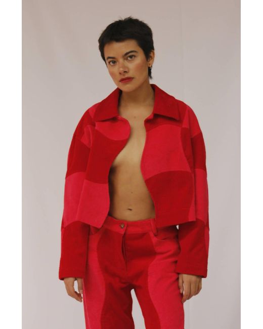 Hera Studio Cherry Jacket in Red | Lyst