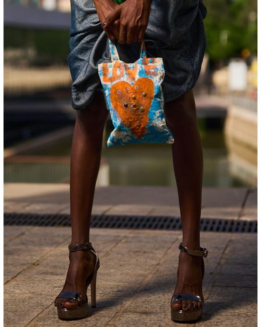 Miro Misljen Petit Love Bag in Blue | Lyst