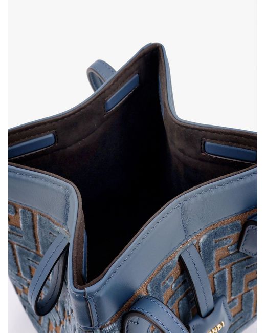 Fendi Origami Mini in Blue | Lyst