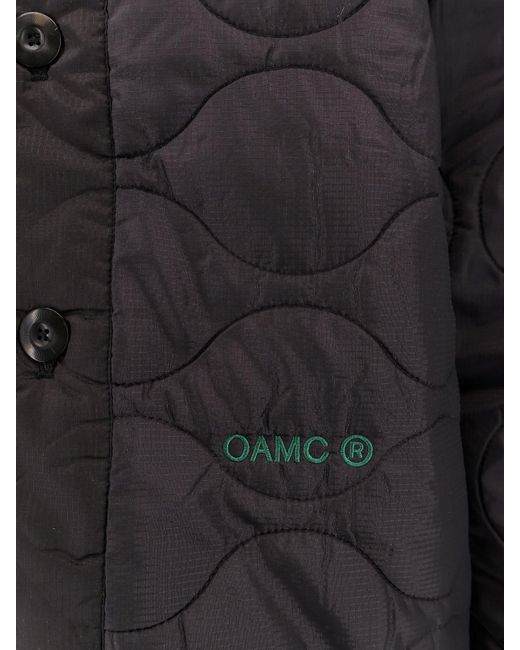 Oamc Peacemaker Compact Liner Quilted Jacket in Blue for Men | Lyst