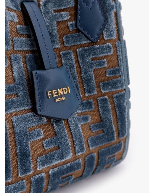 Fendi Origami Mini in Blue | Lyst