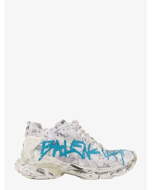 Balenciaga Runner Graffiti in Blue | Lyst