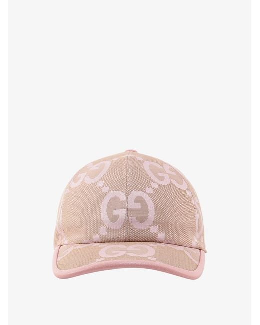 Gucci Hat in Pink | Lyst