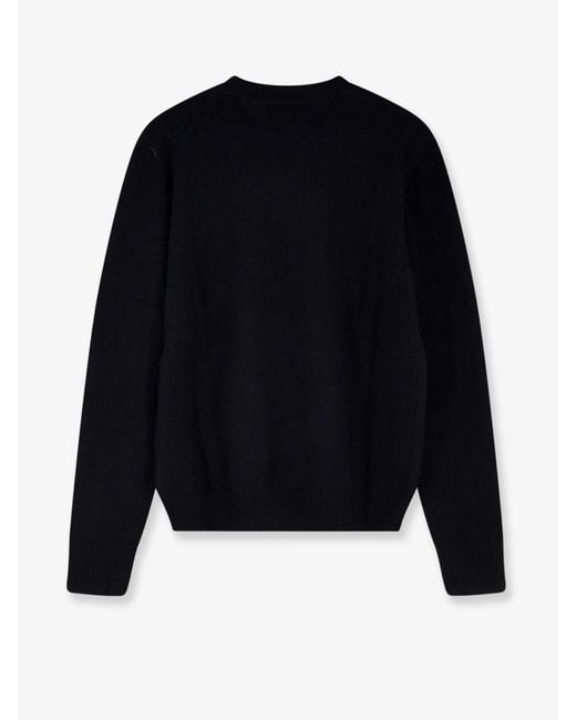 Mc2 Saint Barth New Queen Wool Blend Sweater in Black | Lyst UK
