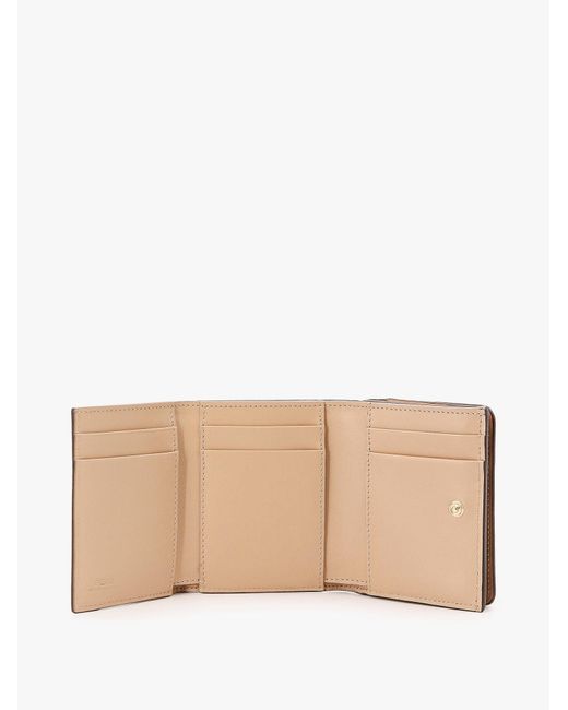 Fendi Mini Trifold in White | Lyst