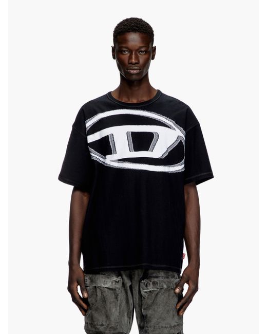 DIESEL T-Doxt in Black for Men | Lyst