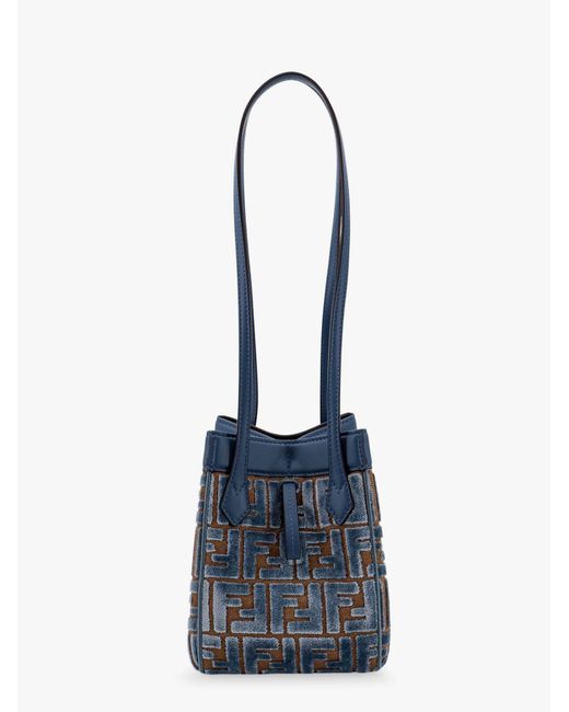 Fendi Origami Mini in Blue | Lyst