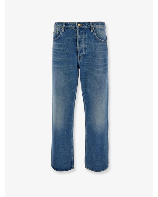 Golden Goose Skate Loose Fit Jeans in Blue for Men | Lyst UK