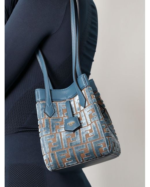 Fendi Origami Mini in Blue | Lyst