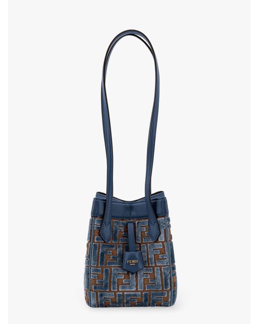 Fendi Origami Mini in Blue | Lyst